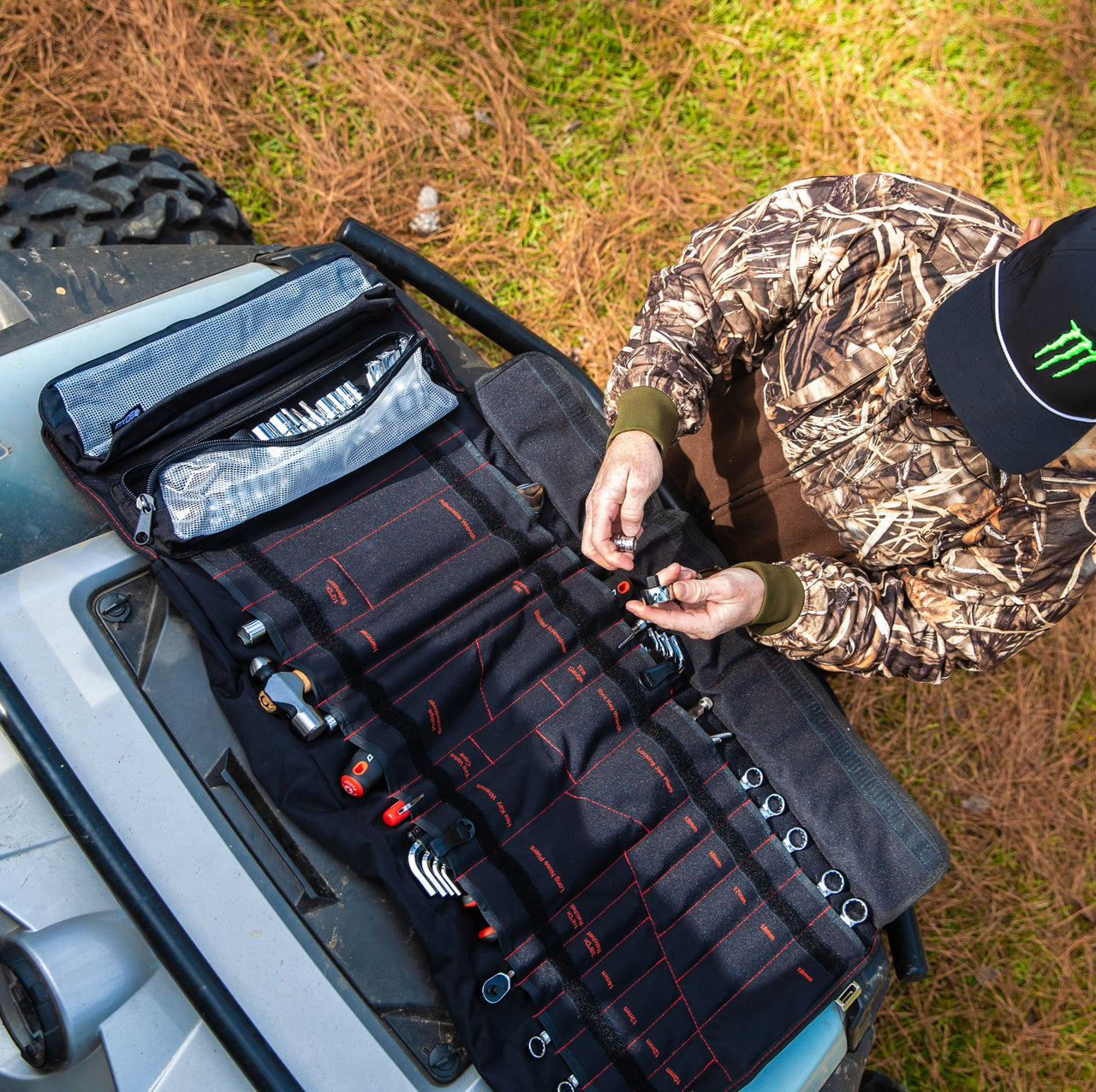 BoxoUSA Off-Road Bag | 80-Piece Off-Road Tool Bag and Tool Roll