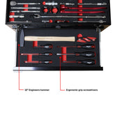 BoxoUSA 3-Drawer Motobox | 103-Piece Metric Motorcycle Tool Set